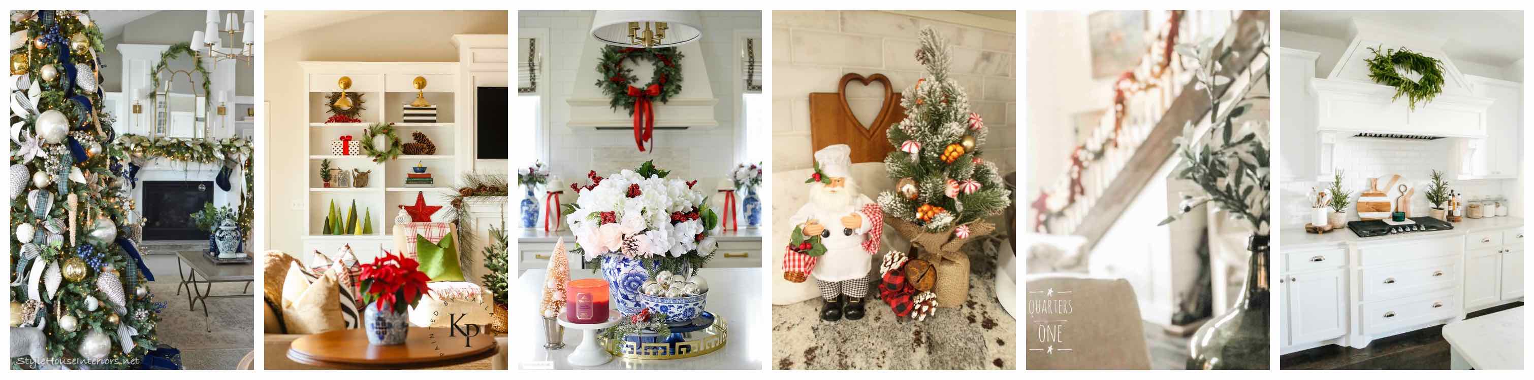 Christmas Kitchen Home Tour 2020 - A Blissful Nest
